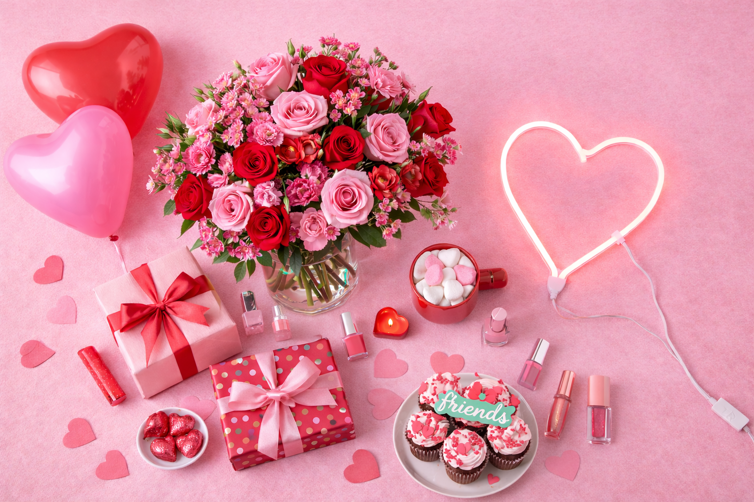 Brighten Your Galentine's Day: Creative Flower Arrangements to Delight ...